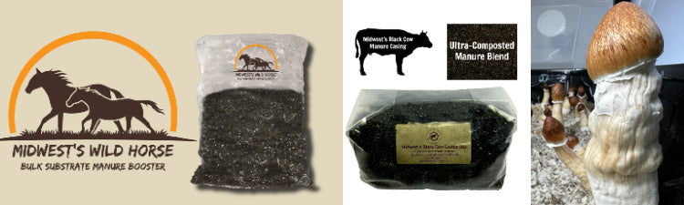 Manure Based Substrate – Midwest Grow Kits