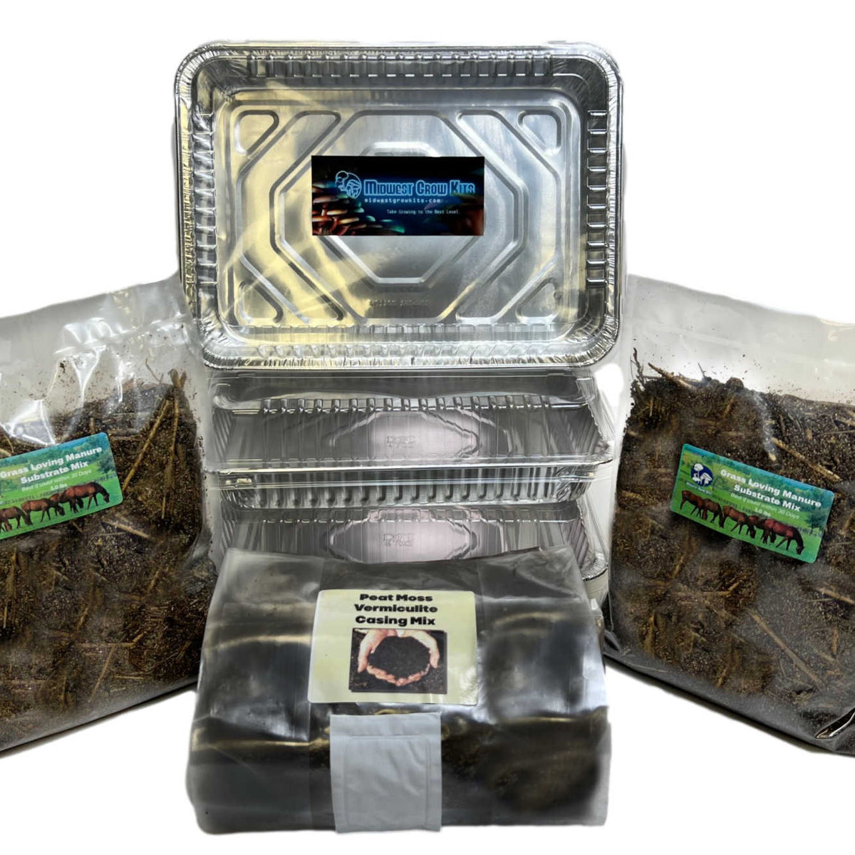 Bulk Spawn Grow Casing Kit | Midwest Grow Kits